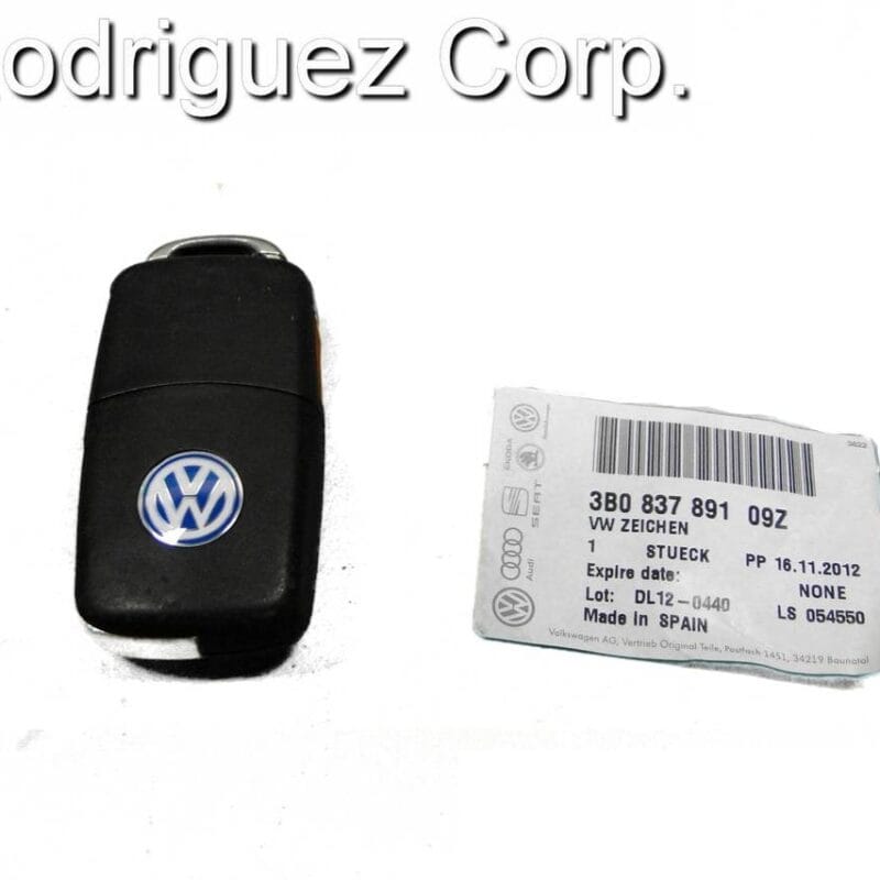 Key Fob, Late Mk4 Golf Jetta Passat New Beetle (Immo 3) – Cascade ...