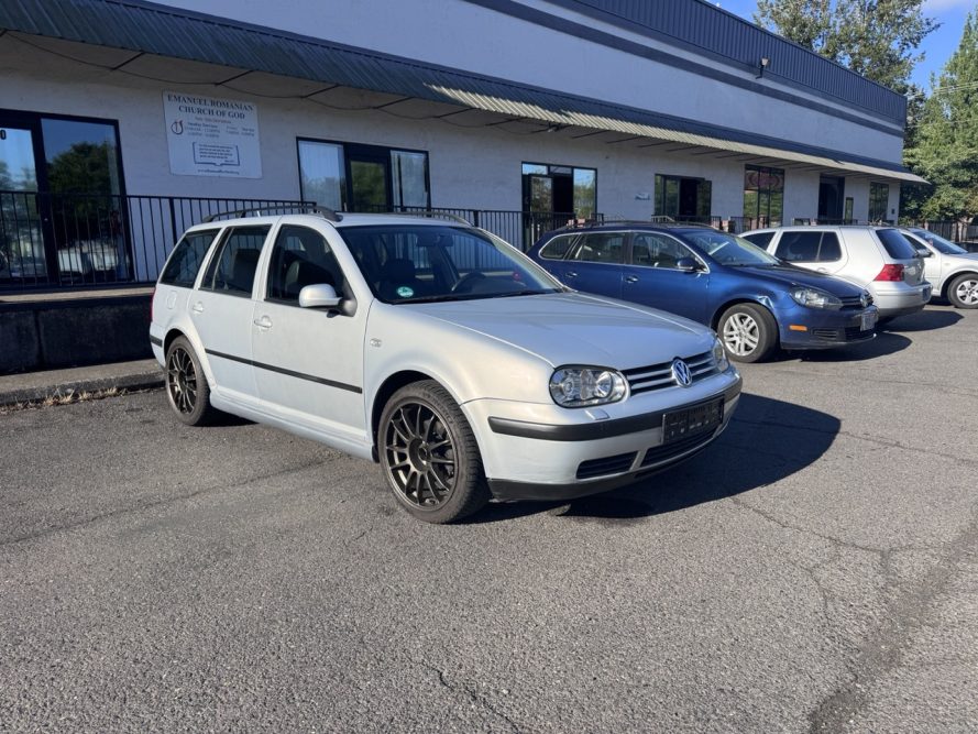 2000 Golf TDI 4-motion 6 Speed Wagon, Silver – Cascade German Parts